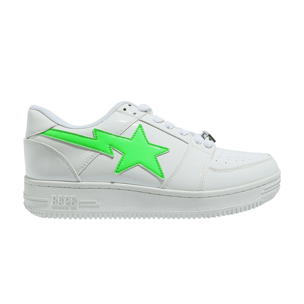 The Weeknd x BAPE XO Bapesta Low M2 'White Neon Green' 1FWG231912‑WHT ...
