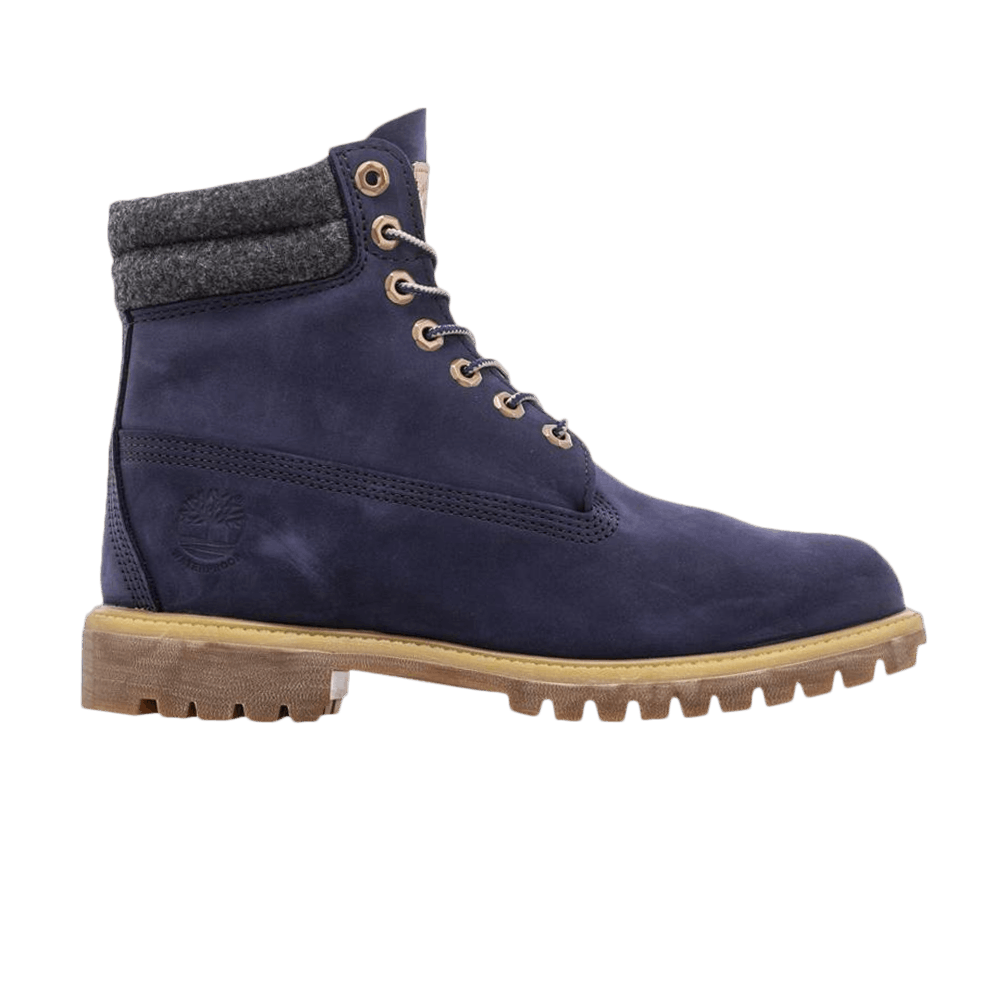 Timberland 6 Inch Double Collar Boot 'Navy Nubuck' TB0A1ZKJ-451 ...