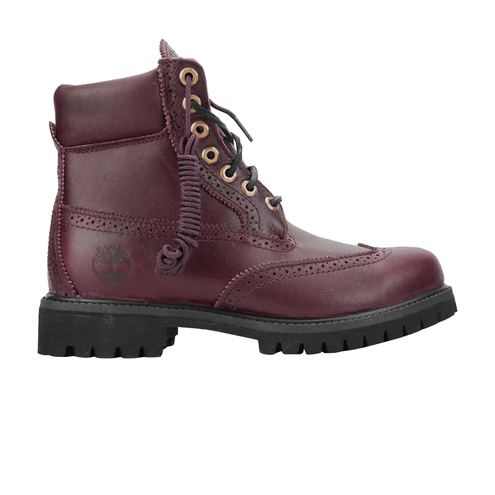 Timberland 6 Inch Premium Brogue 'Burgundy' TB0A1OPY - Novelship
