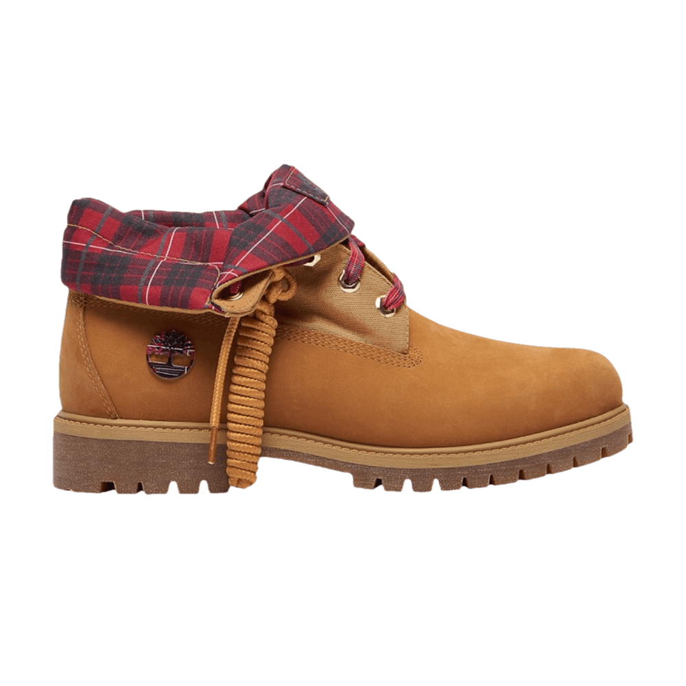 Timberland Roll Top Boot 'Wheat Plaid' TB0A28RH-231 - TB0A28RH-231 ...