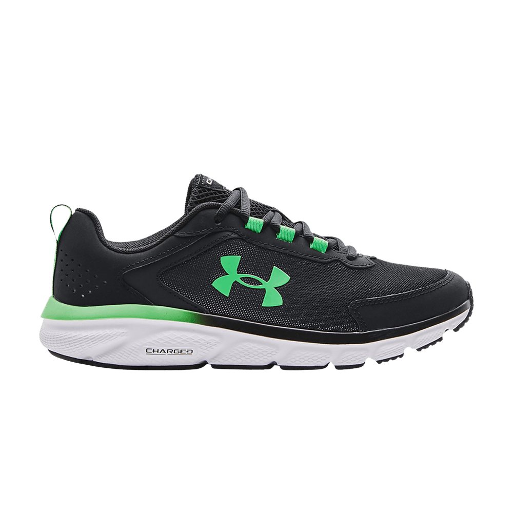Under Armour Charged Assert 9 'Black Extreme Green' 3024590-008 ...