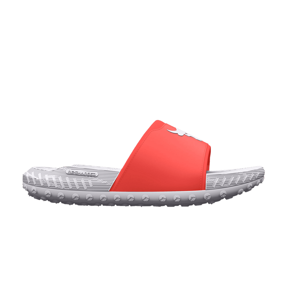 Buy Under Armour Project Rock 3 Slide 'After Burn White' 3026034-800 ...