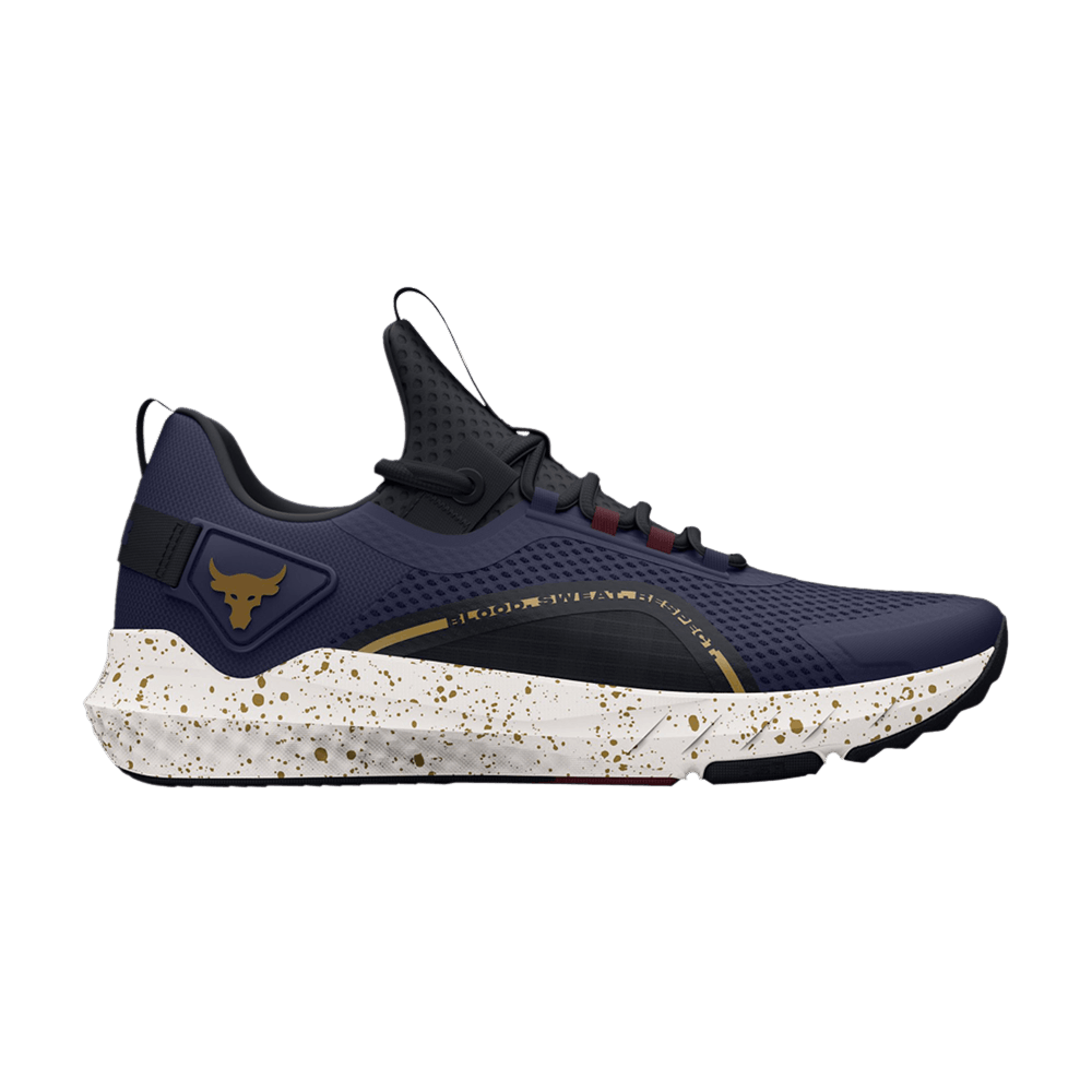 Under Armour Project Rock BSR 3 'Midnight Navy Metallic Gold' 3026462 ...