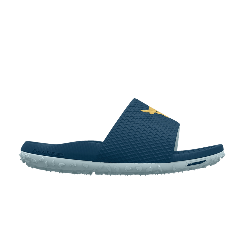 Under Armour Project Rock Slide 'Deep Sea' 3025237-400 - 3025237-400 ...