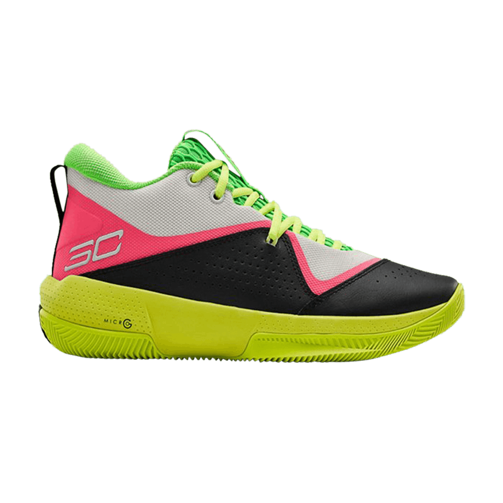 Buy Under Armour SC 3Zero 4 'White High-Vis Yellow' 3023917-102 - Novelship