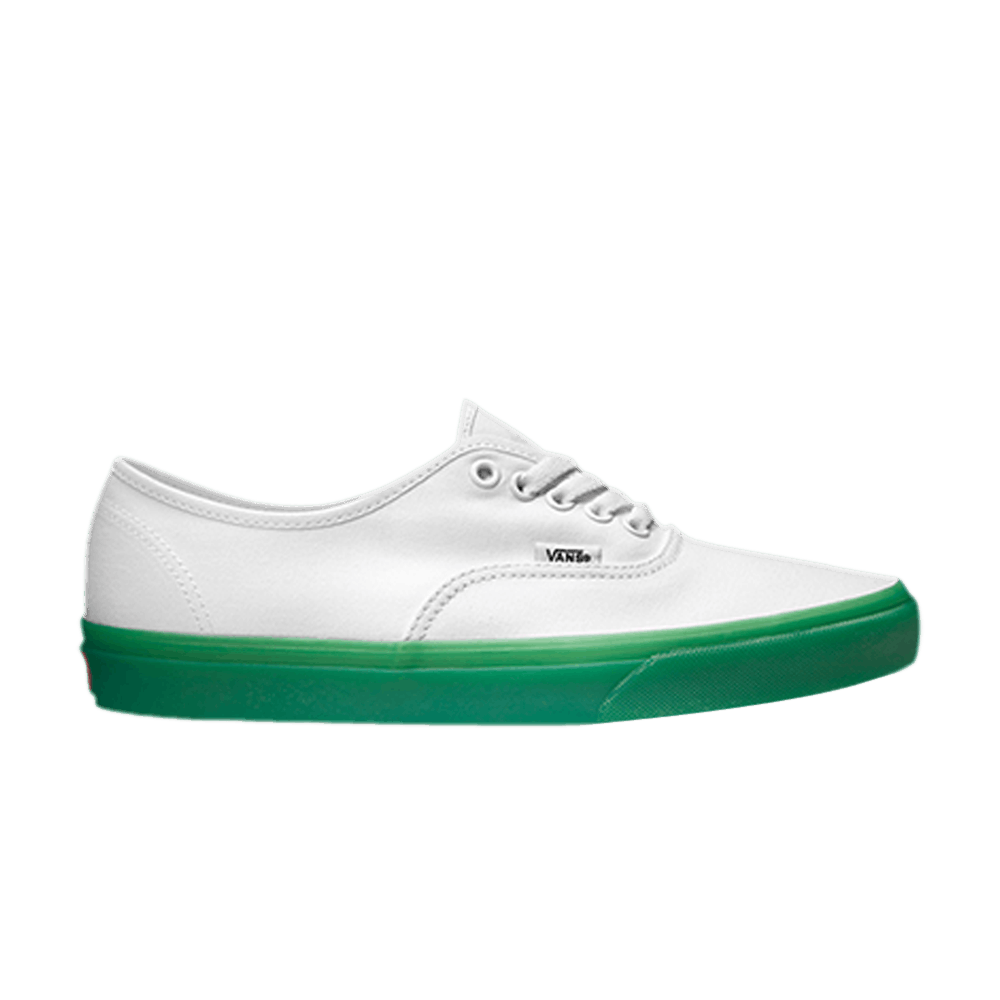 Buy Vans Authentic 'Translucent Rubber - White Green' VN0A38EMQ9N ...