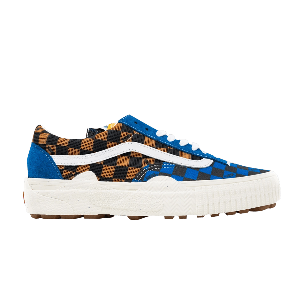 Buy Vans Cap Mash Low LX '2-Tone Checkerboard - Mykonos Blue Apricot ...