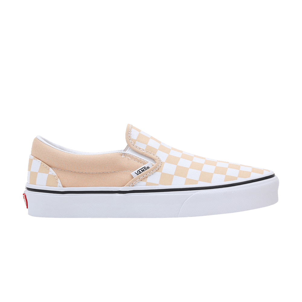 Vans Classic Slip‑On 'Color Theory Checkerboard ‑ Honey Peach ...