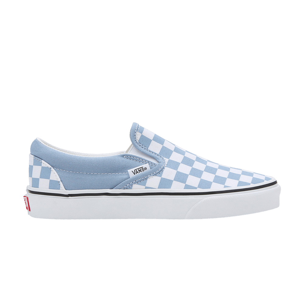 Vans Classic Slip-On 'Color Theory Checkerboard - Dusty Blue ...