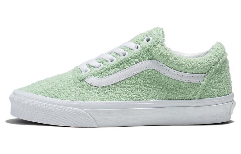 Buy Vans Old Skool 'Terry Cloth Green White' VN0005UFBM4 - Novelship