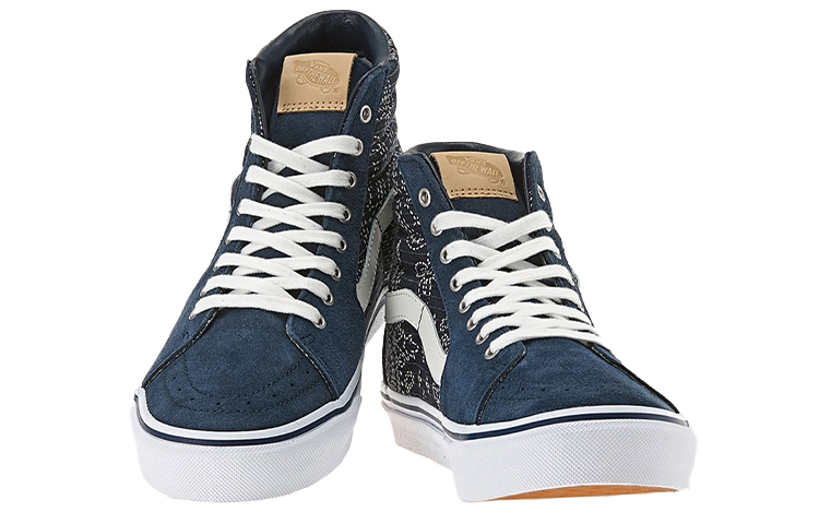 Vans Sk8 Hi 'Blue Black' V38SASHIKO - V38SASHIKO - Novelship