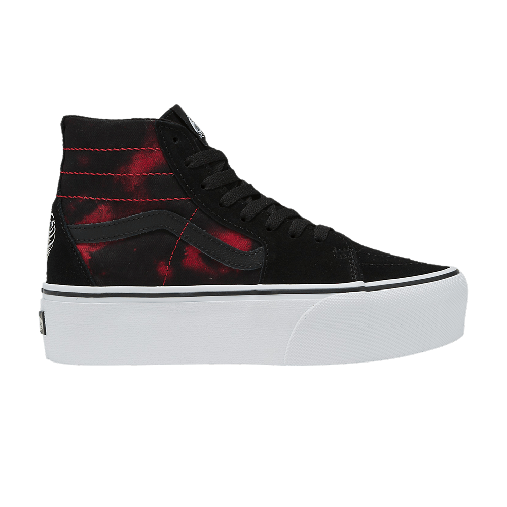 Vans Sk8-Hi Tapered Stackform 'Glow-In-The-Dark Skull Print ...