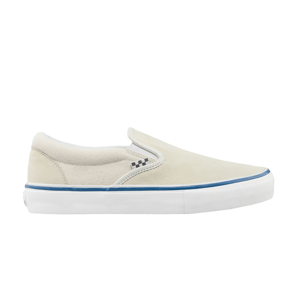 Vans Skate Slip‑On 'Raw Canvas ‑ Classic White' - VN0A5FCAACV - Novelship