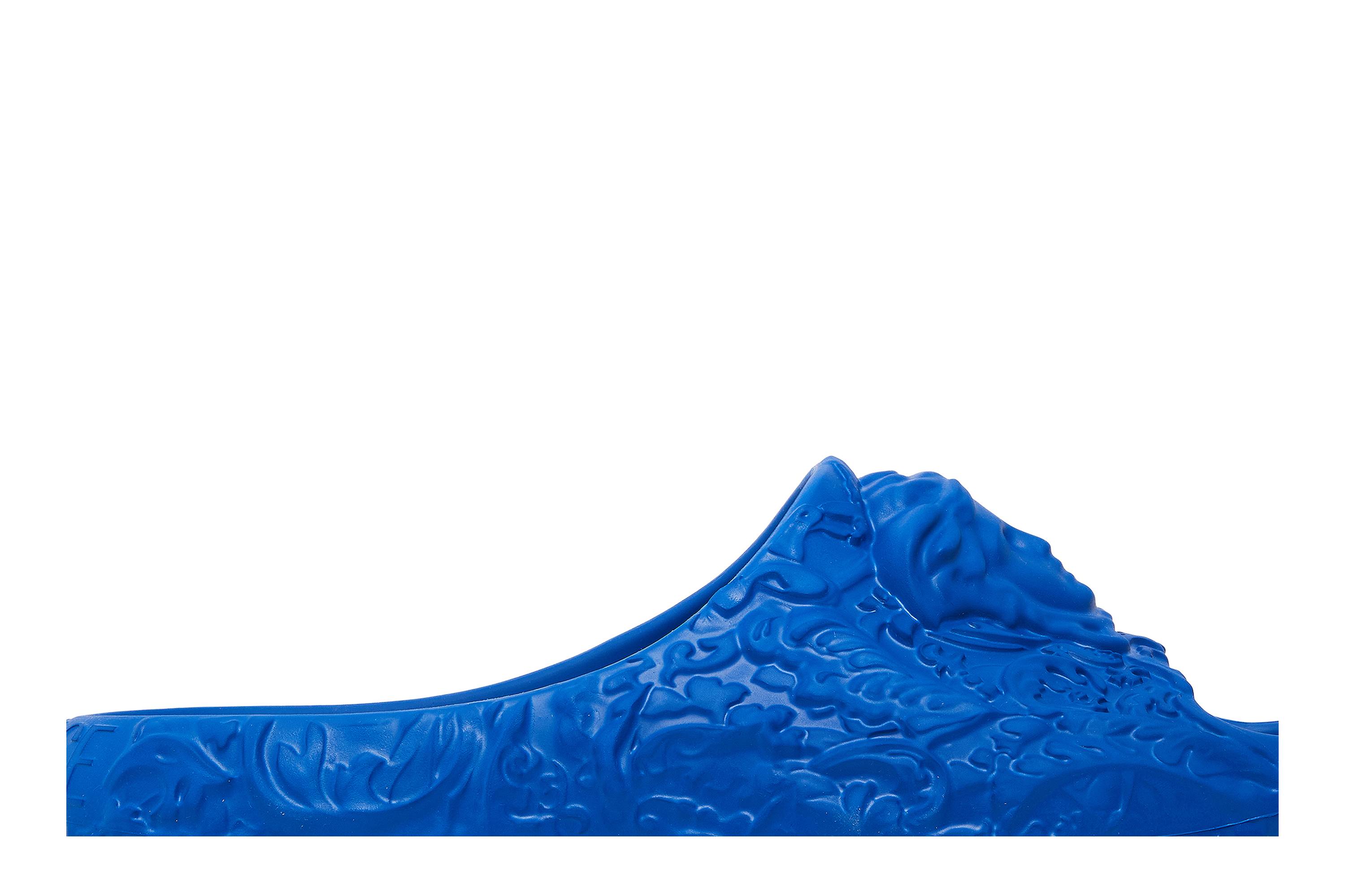 Buy Versace Dimension Pool Slide 'Royal Blue' 1005746-1A03446-1UC30 ...
