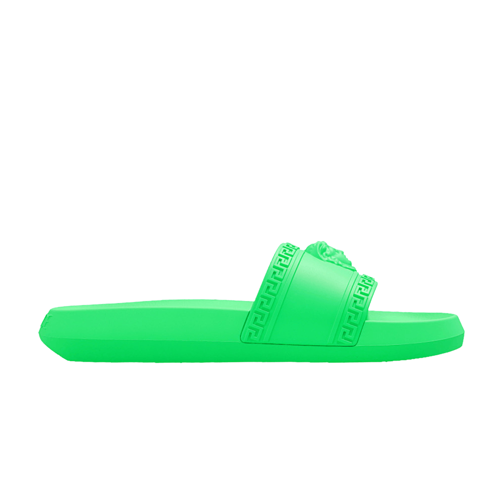 Versace Palazzo Medusa Pool Slide 'Bright Green' 1008733‑1A07016‑1GE90 ...