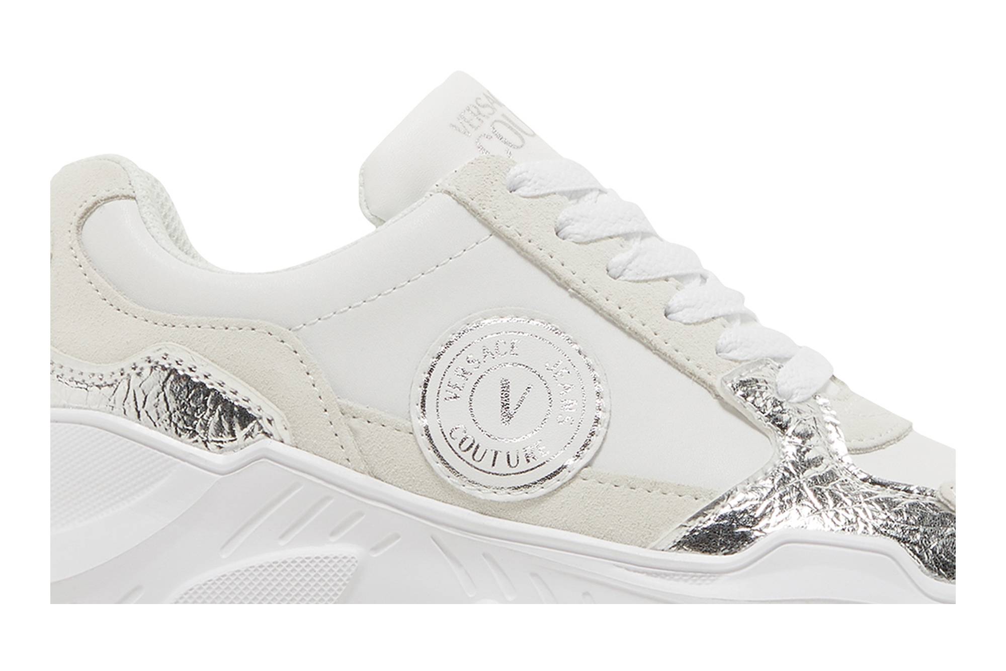 Buy (Women) Versace Speedtrack Sneaker 'V-Emblem - White Silver ...